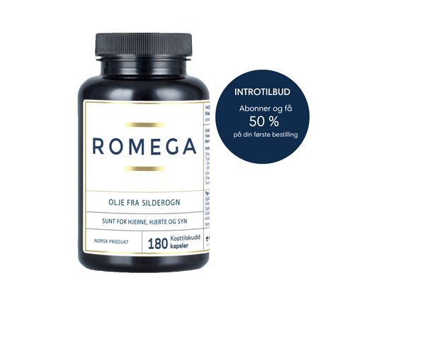 Romega - omega-3 fra silderogn!